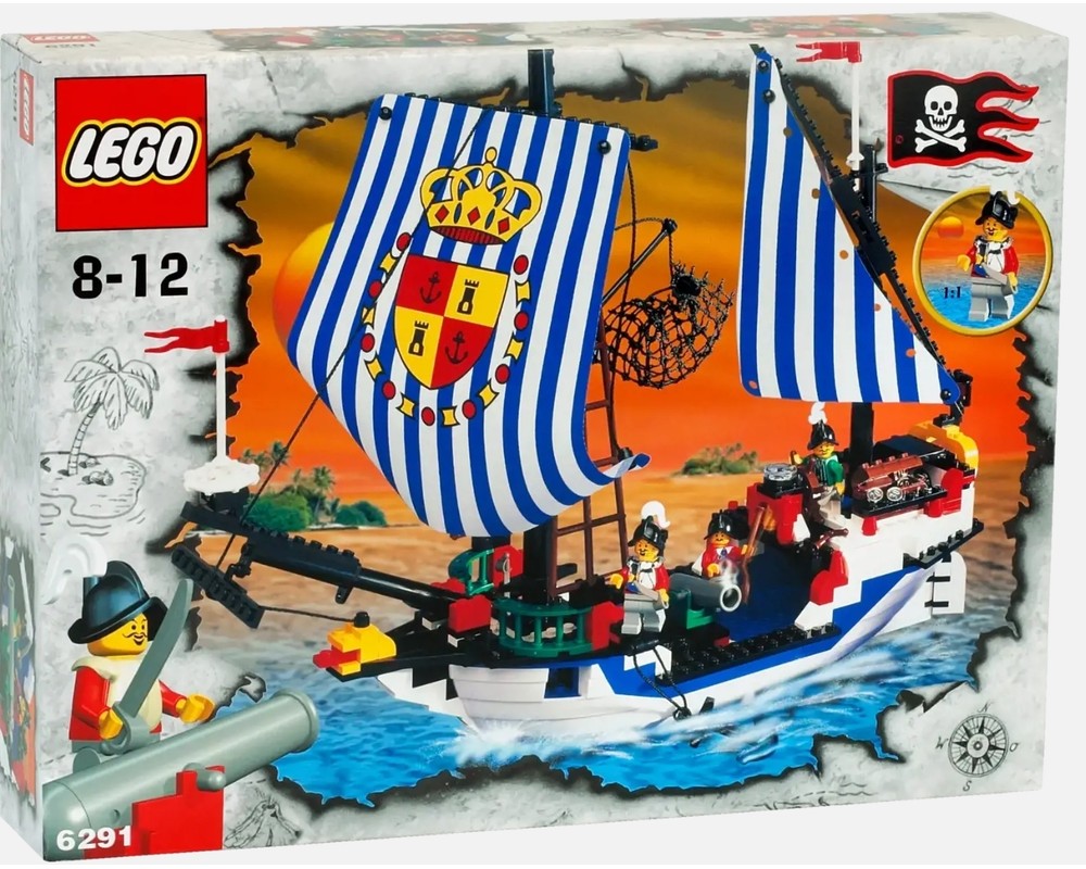 LEGO Set 6291-1 Armada Flagship (2001 Pirates > Pirates I ...