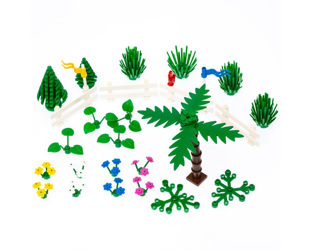 LEGO Set 6318-1 Flowers, Trees and Fences (1996 Town > Classic Town ...