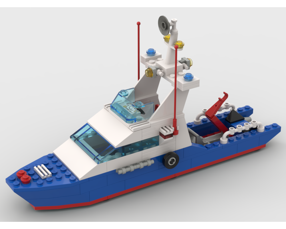 LEGO Set 6353-1-s2 Coastguard Ship (1991 Town > Classic Town ...