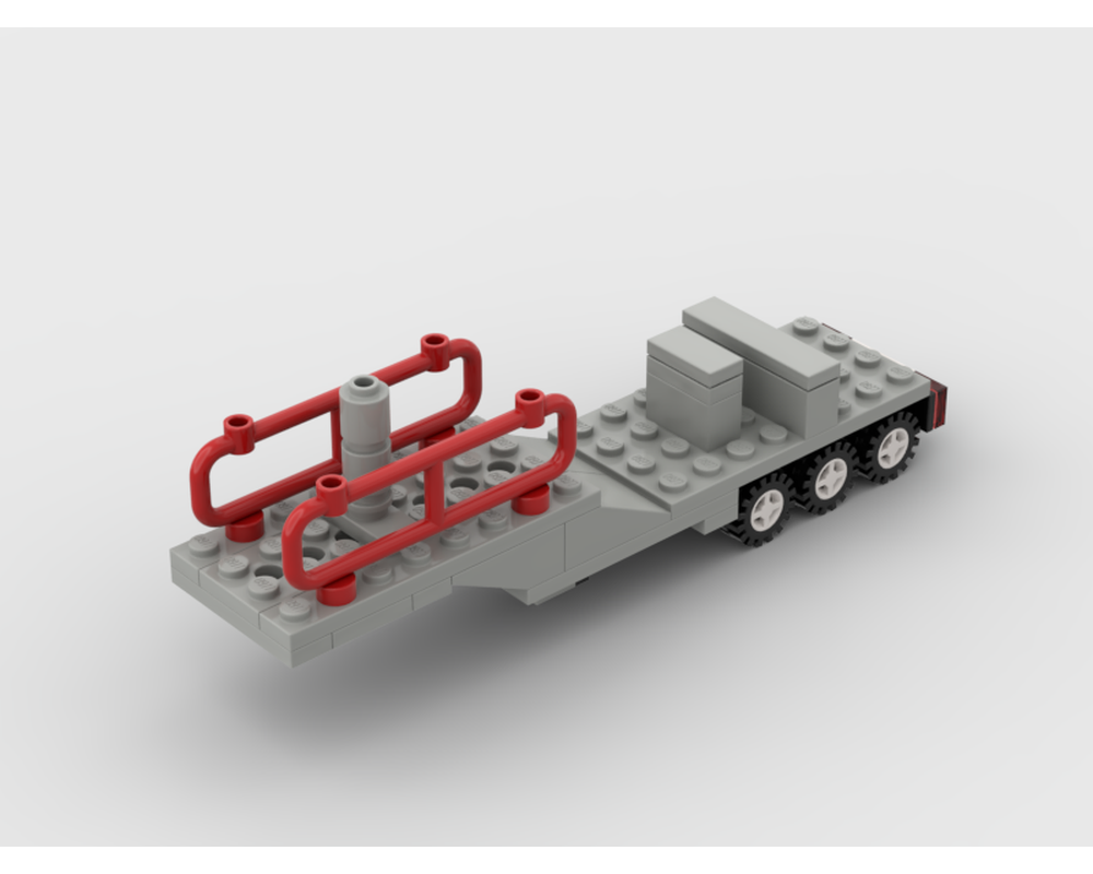 LEGO Set 6357-1-s3 Helicopter Transport Trailer (1988 Town > Classic ...