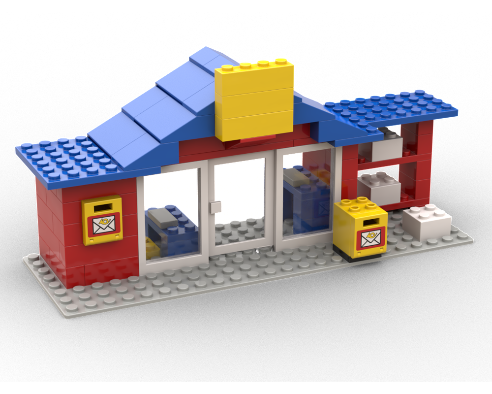 LEGO Set 6362-1-s2 Post Office (1982 Town > Classic Town) | Rebrickable ...
