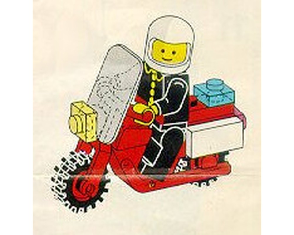 LEGO Set 6366-1-s3 Fire Squad Motorbike (1984 Town > Classic Town ...