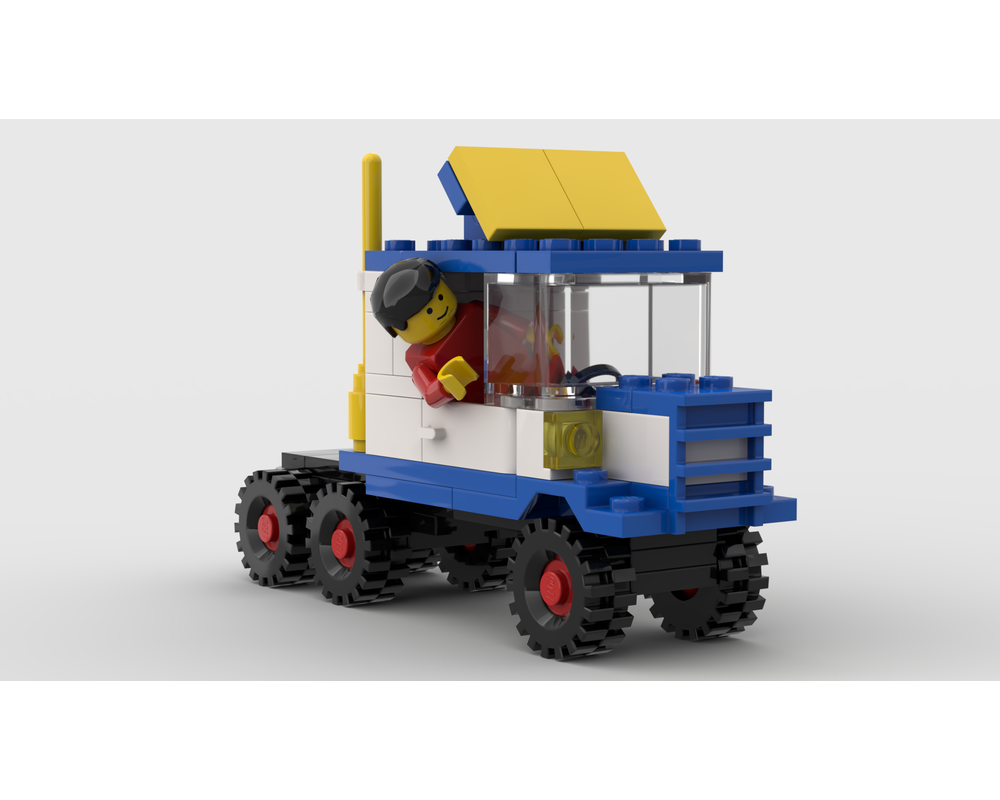 LEGO Set 6367-1-s1 Truck and Driver (1984 Town > Classic Town ...