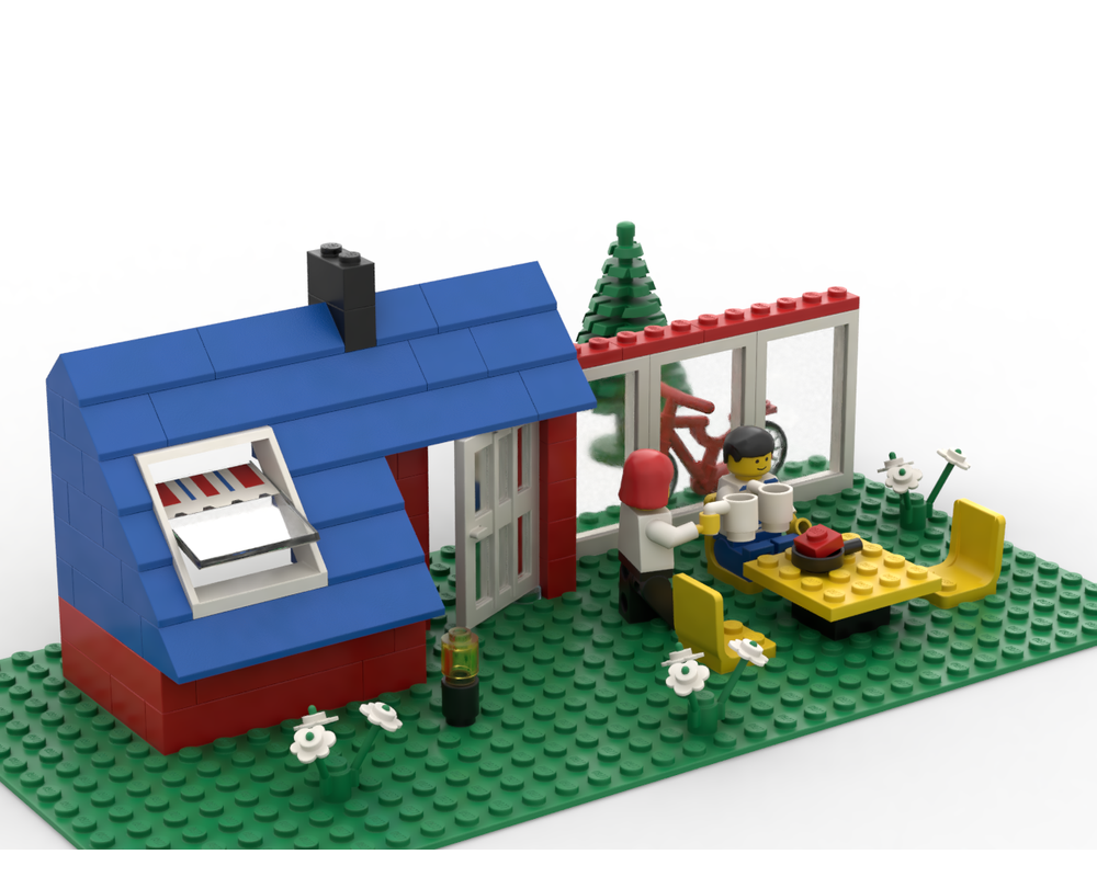 LEGO Set 6370-1-c1 House (1985 Town > Classic Town) | Rebrickable ...