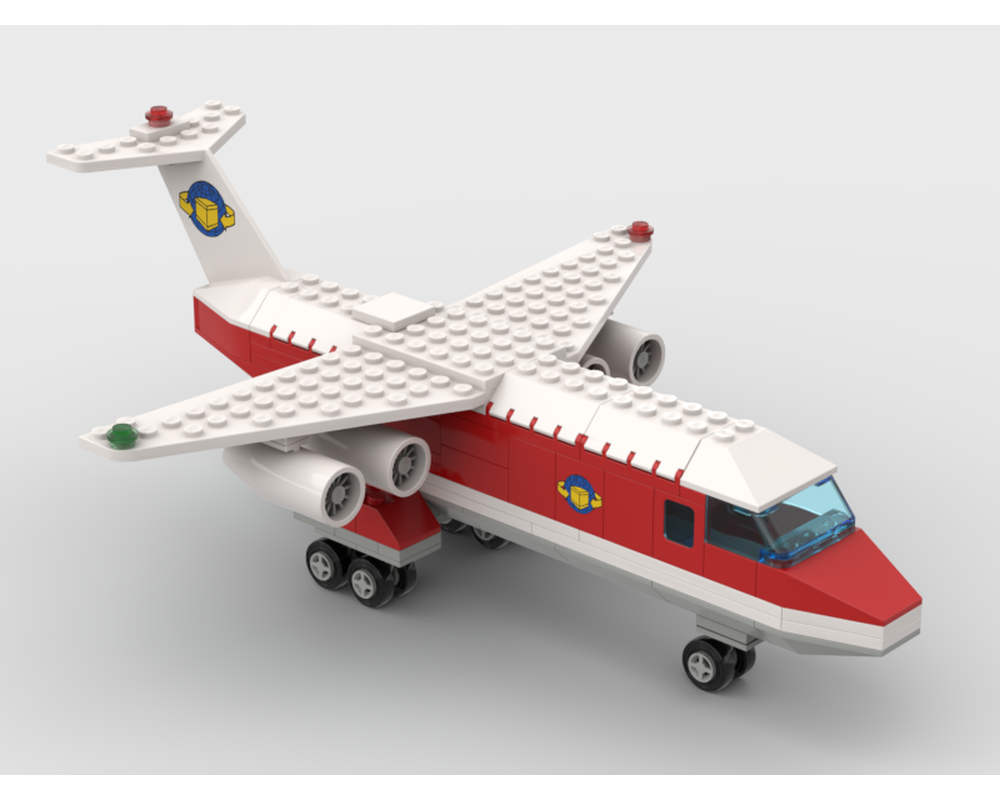 LEGO Set 6375-1-s3 Cargo Airplane (1990 Town > Classic Town ...