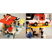 LEGO Set 6378-1 Shell Service Station (1986 Town > Classic Town ...