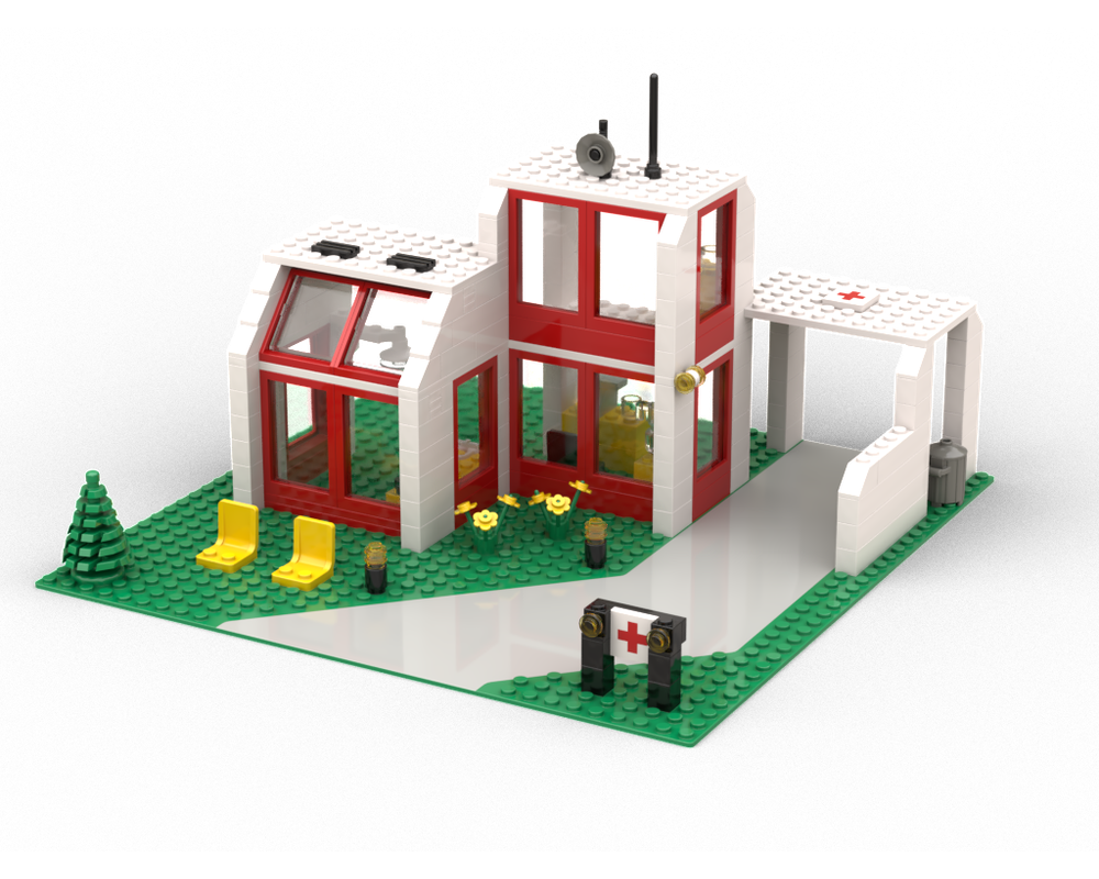 LEGO Set 6380-1-s2 Emergency Center (1987 Town > Classic Town ...