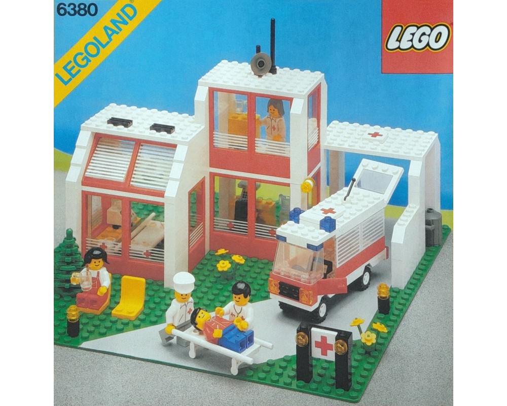 LEGO Set 6380-1 Emergency Treatment Center (1987 Town > Classic Town ...