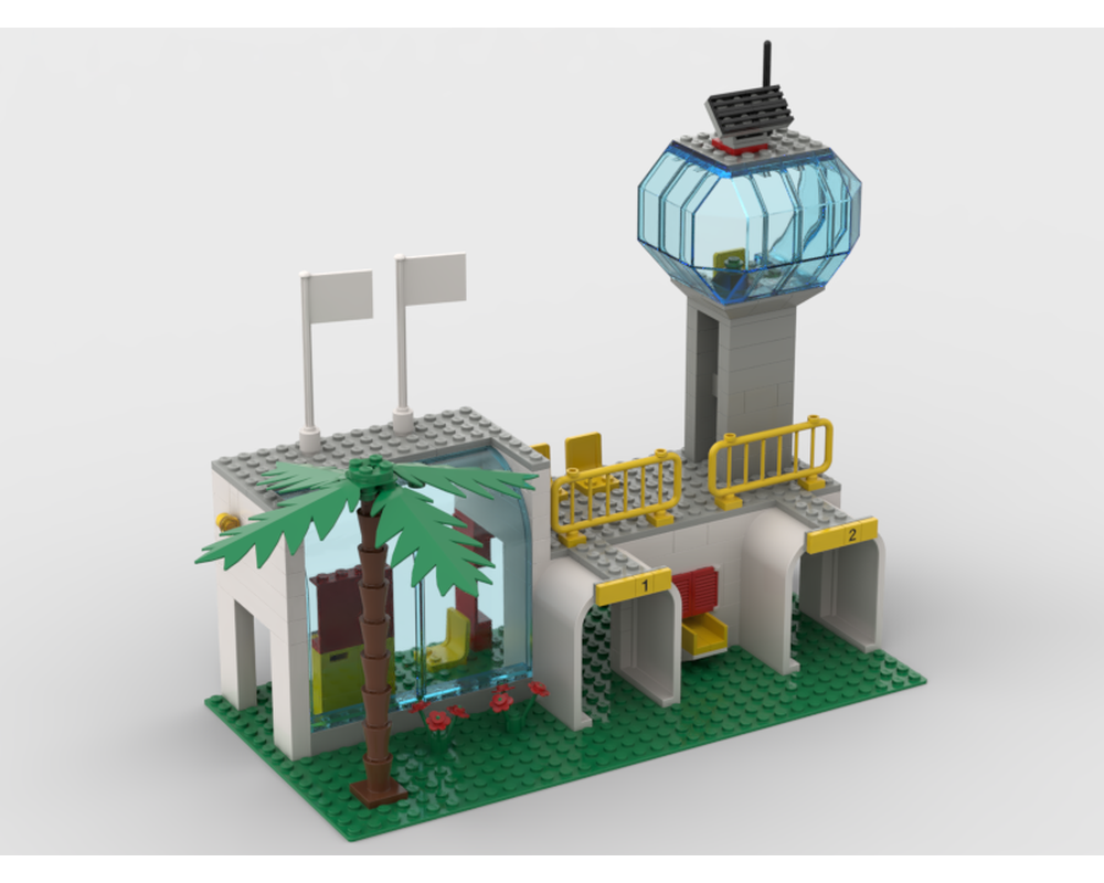 LEGO Set 6396-1-s7 Airport (1990 Town > Classic Town) | Rebrickable ...