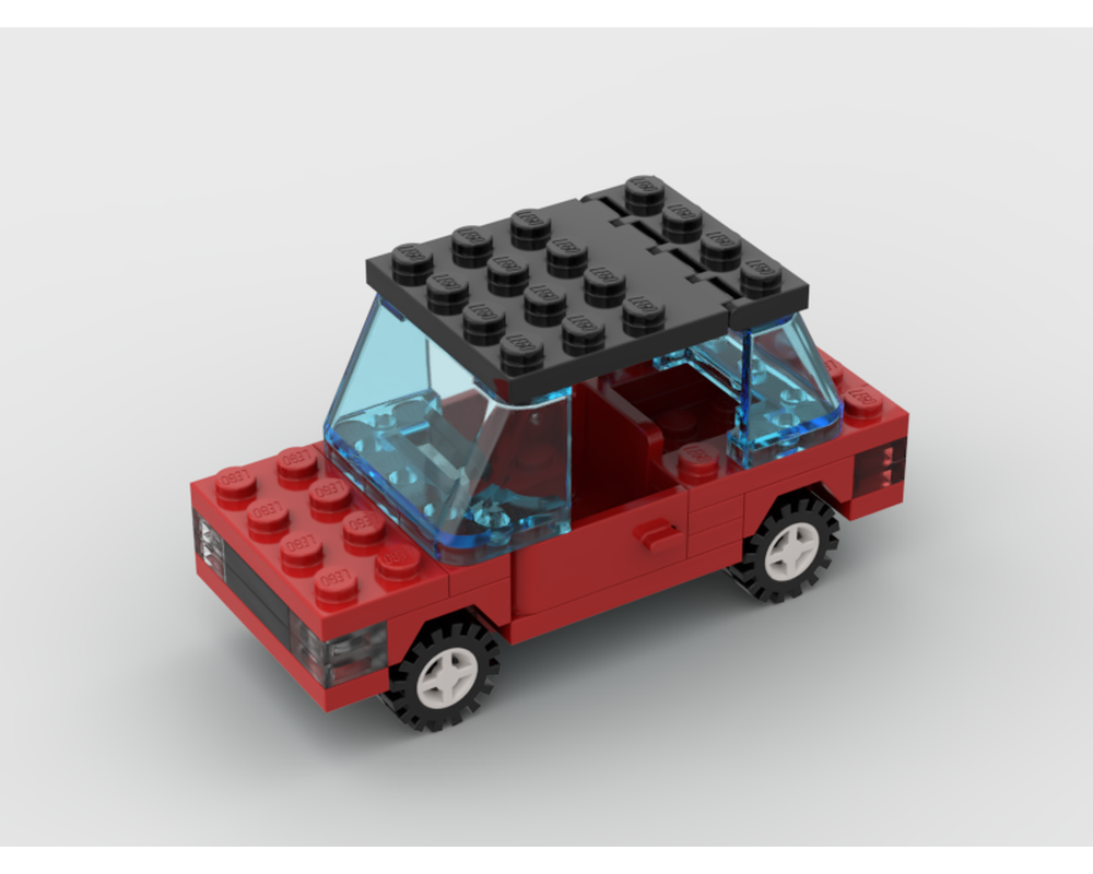 LEGO Set 6397-1-s1 Car (1992 Town > Classic Town) | Rebrickable - Build ...
