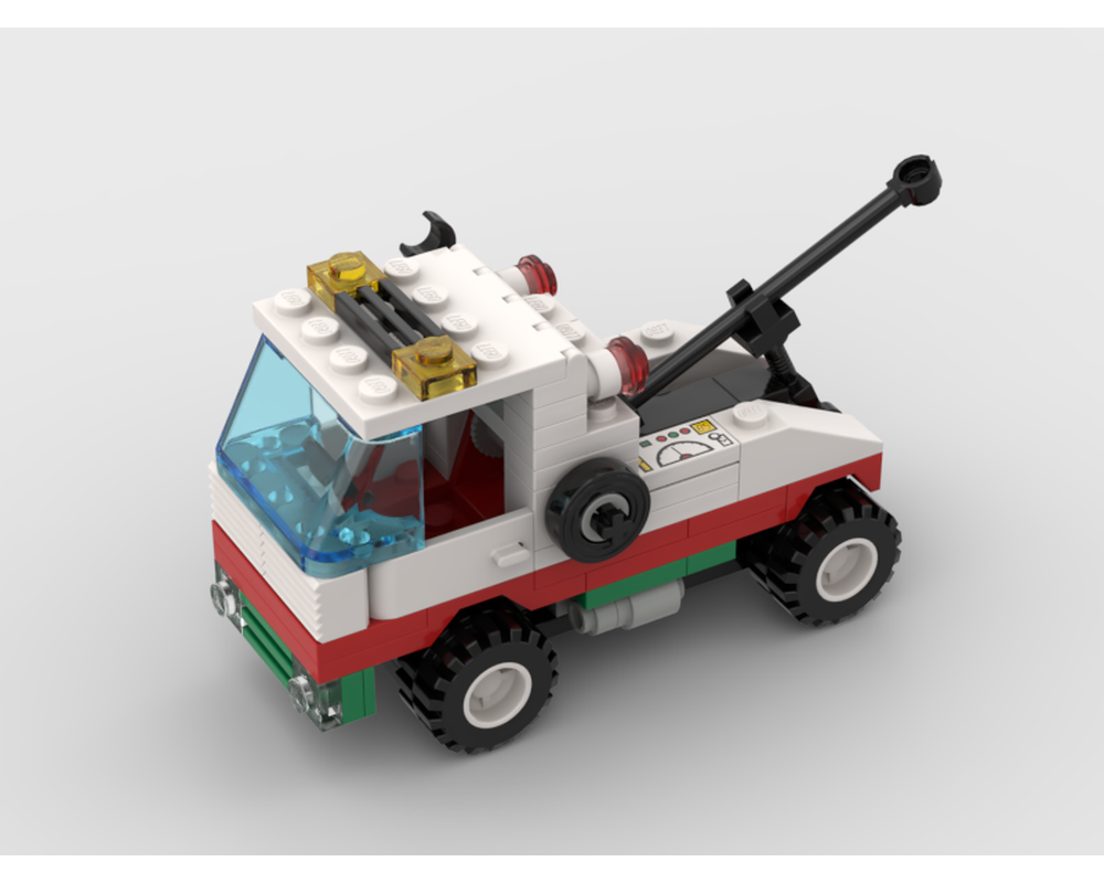 LEGO Set 6397-1-s2 Octan Tow Truck (1992 Town > Classic Town ...