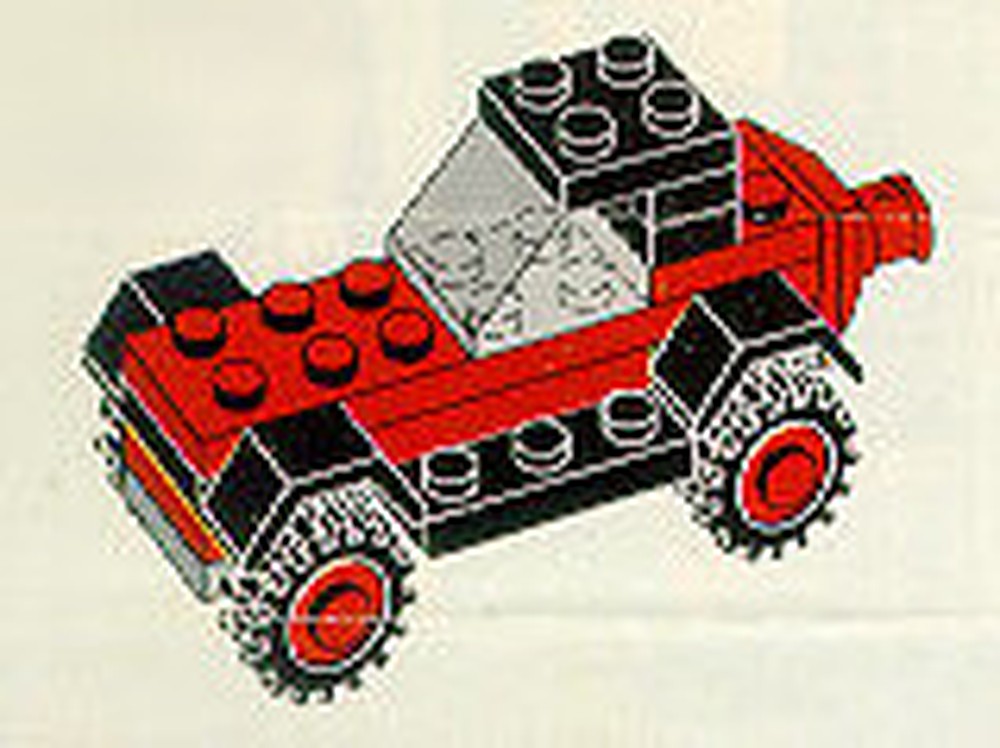LEGO Set 642-1-s2 Small car (1978 Town > Classic Town > Traffic ...