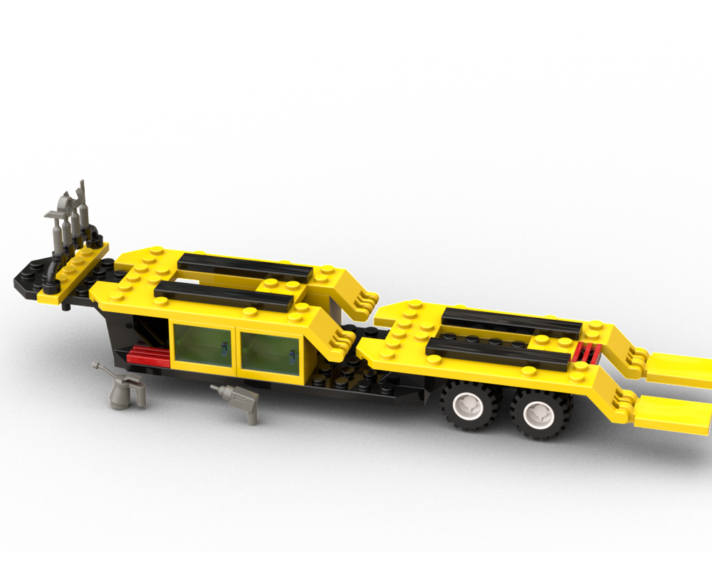 LEGO Set 6432-1-s2 Semi Trailer for Cars (1999 Town > Town Jr ...