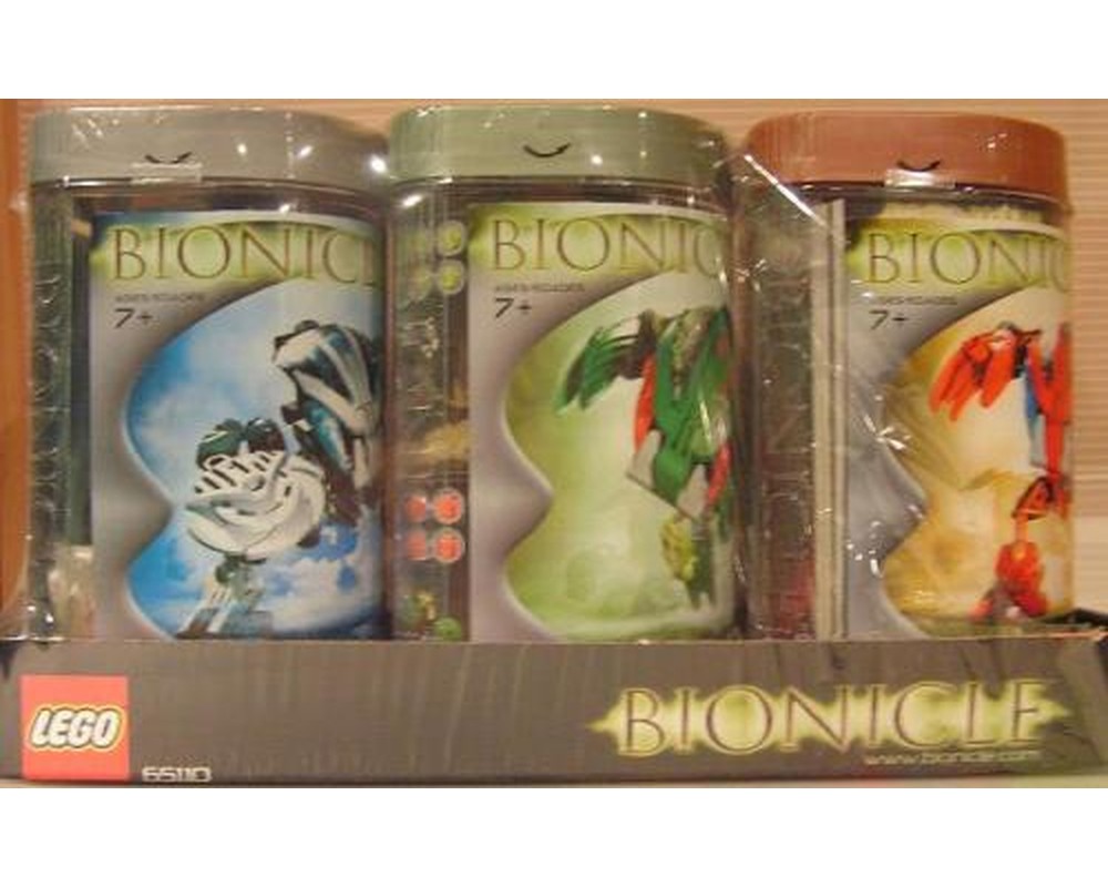 LEGO Set 65110-1 Kohrak Lehvak Tahnok Co-Pack (2002 Bionicle ...