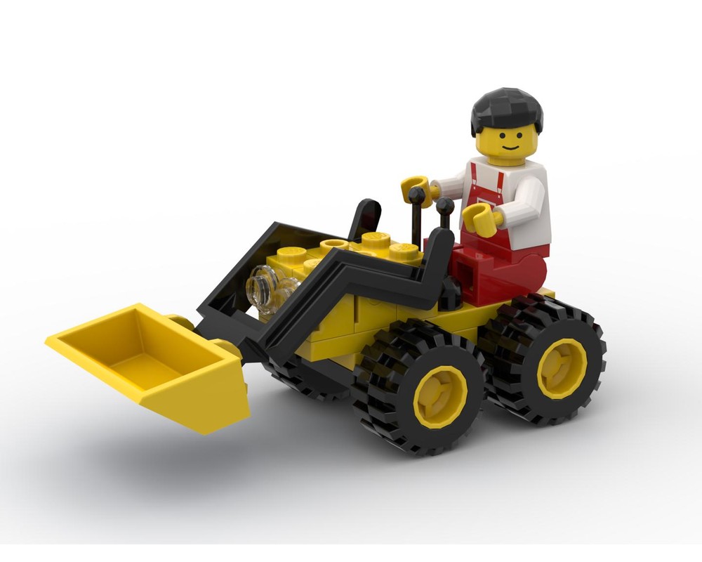 LEGO Set 6512-1-c1 Landscape Dozer (1992 Town > Classic Town ...