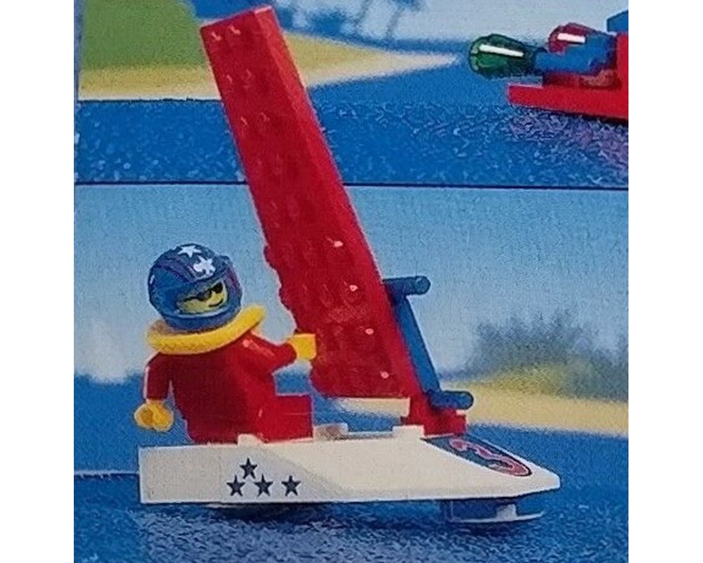 LEGO Set 6517-1-c2 Sailing board (1996 Town > Classic Town ...