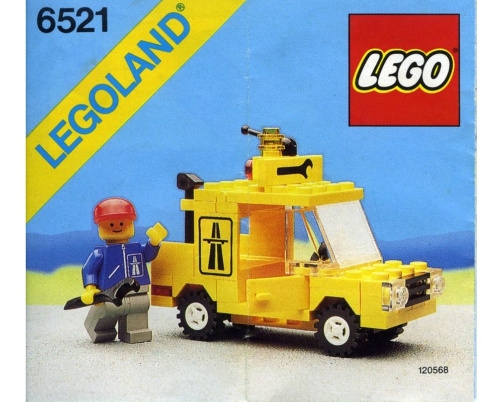 LEGO Set 6521-1 Emergency Repair Truck (1987 Town > Classic Town ...