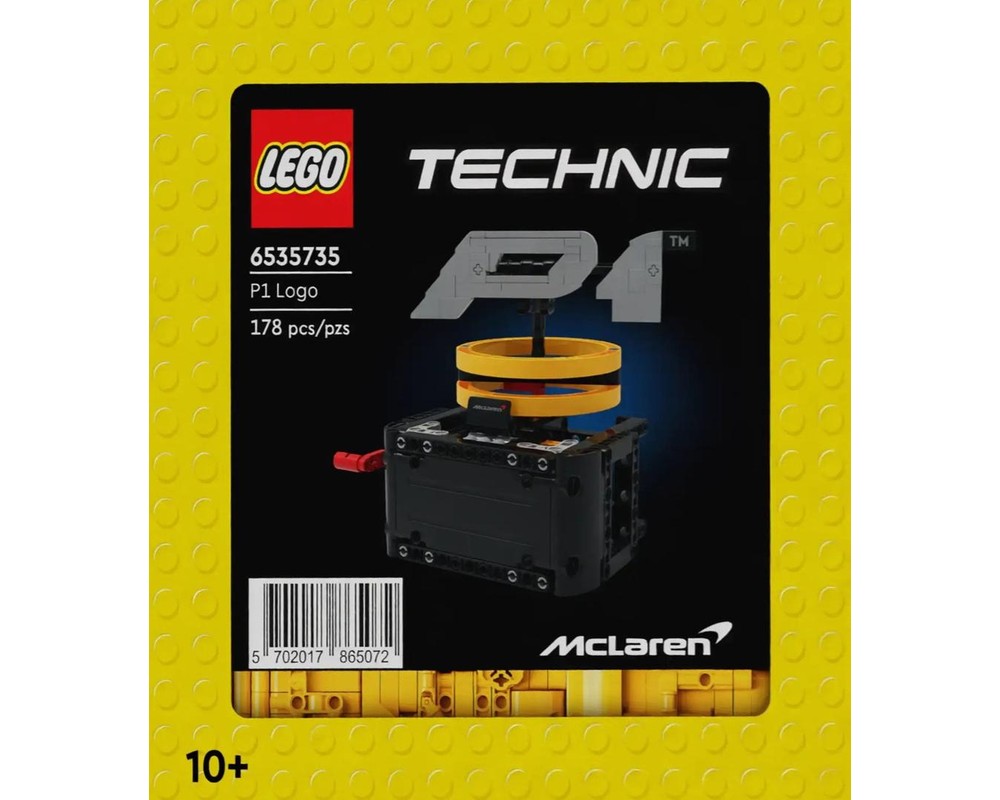 LEGO Set 6535735-1 McLaren P1 Logo (2024 Technic) | Rebrickable - Build ...