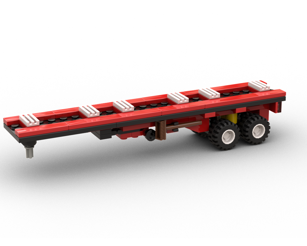 LEGO Set 6539-1-s6 Container Semi Trailer (1993 Town > Classic Town ...