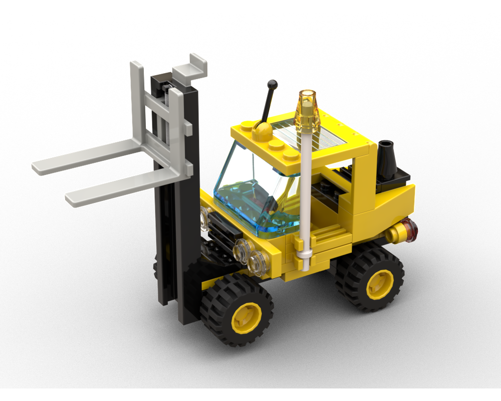 LEGO Set 6539-1-s8 Forklift (1993 Town > Classic Town) | Rebrickable ...