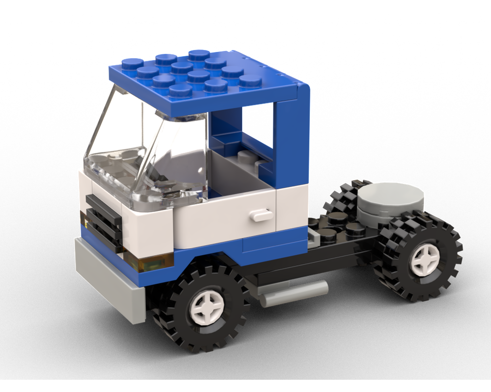 LEGO Set 6541-1-s3 Tractor Unit Cabover (1991 Town > Classic Town ...