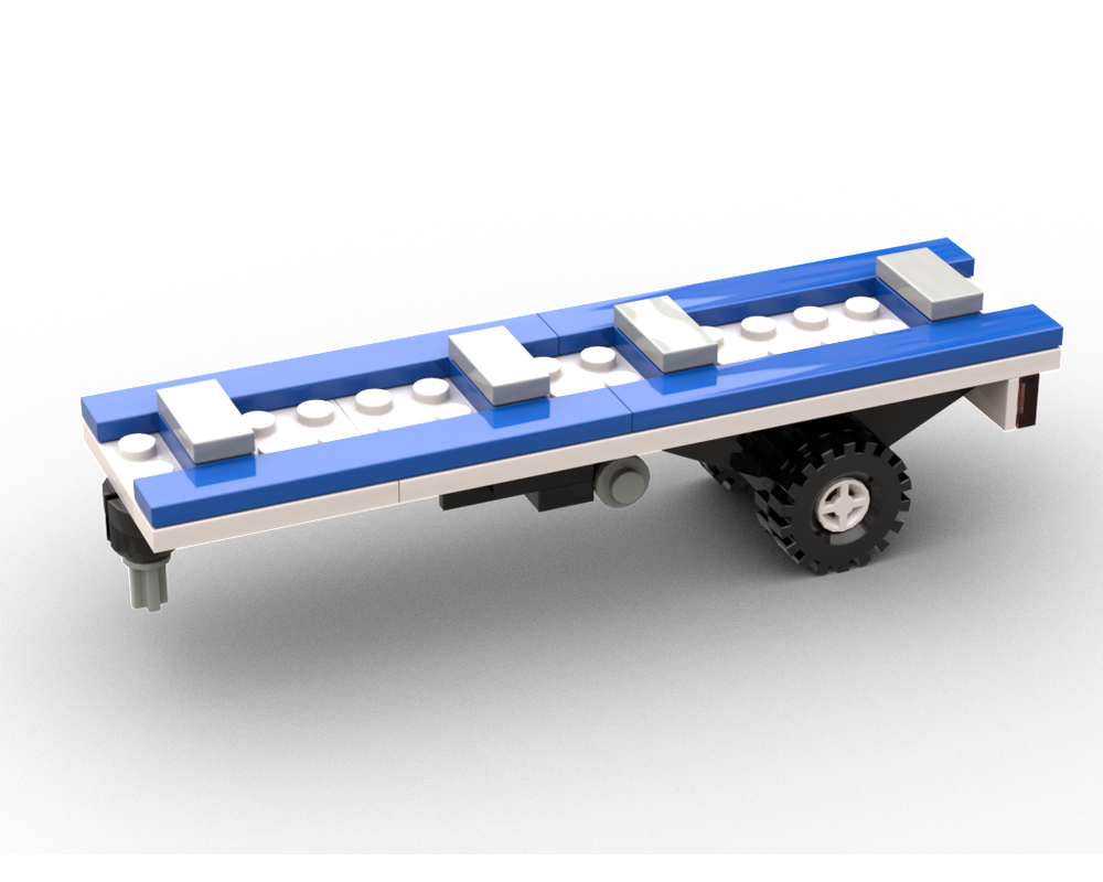 LEGO Set 6541-1-s4 Container Semi Trailer (1991 Town > Classic Town ...