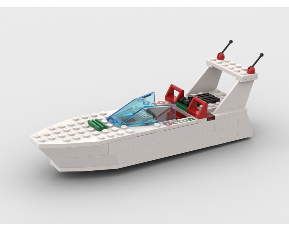 LEGO Set 6543-1-s4 Octan Racing Boat (1994 Town > Classic Town ...