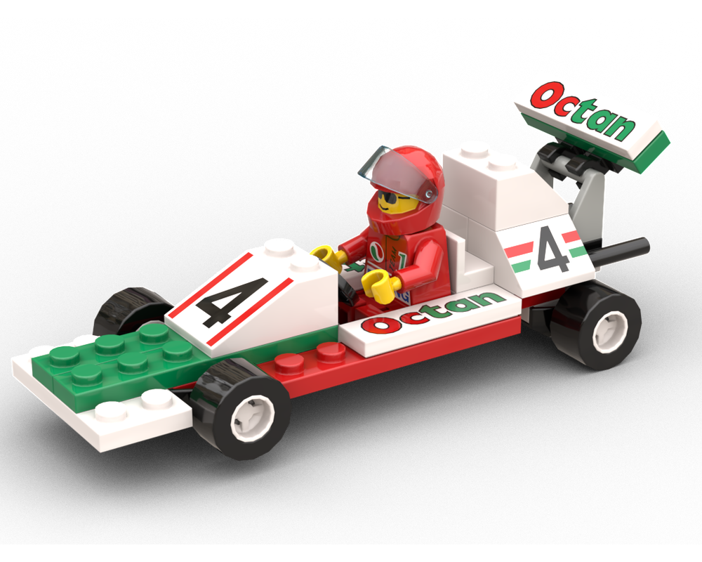 LEGO Set 6546-1-c3 Slick F1 Car (1996 Town > Classic Town ...
