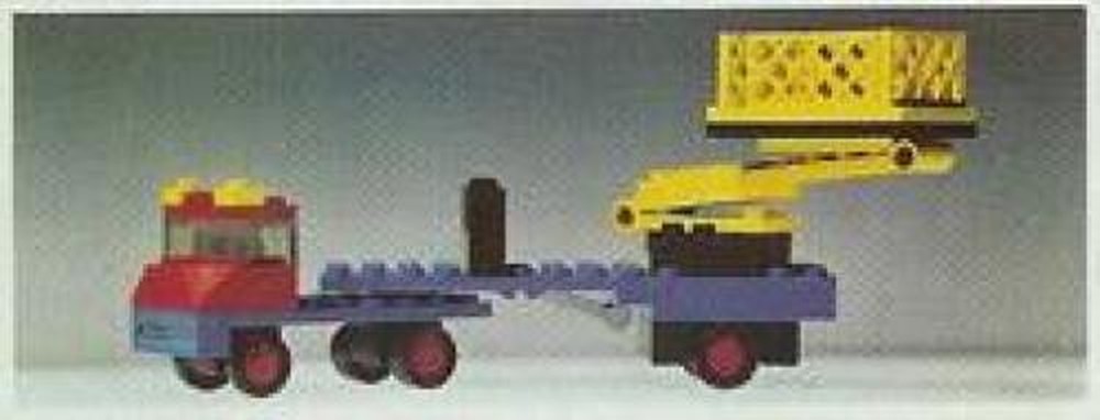 LEGO Set 655-1 Mobile Hydraulic Lift (1973 Legoland > Construction ...
