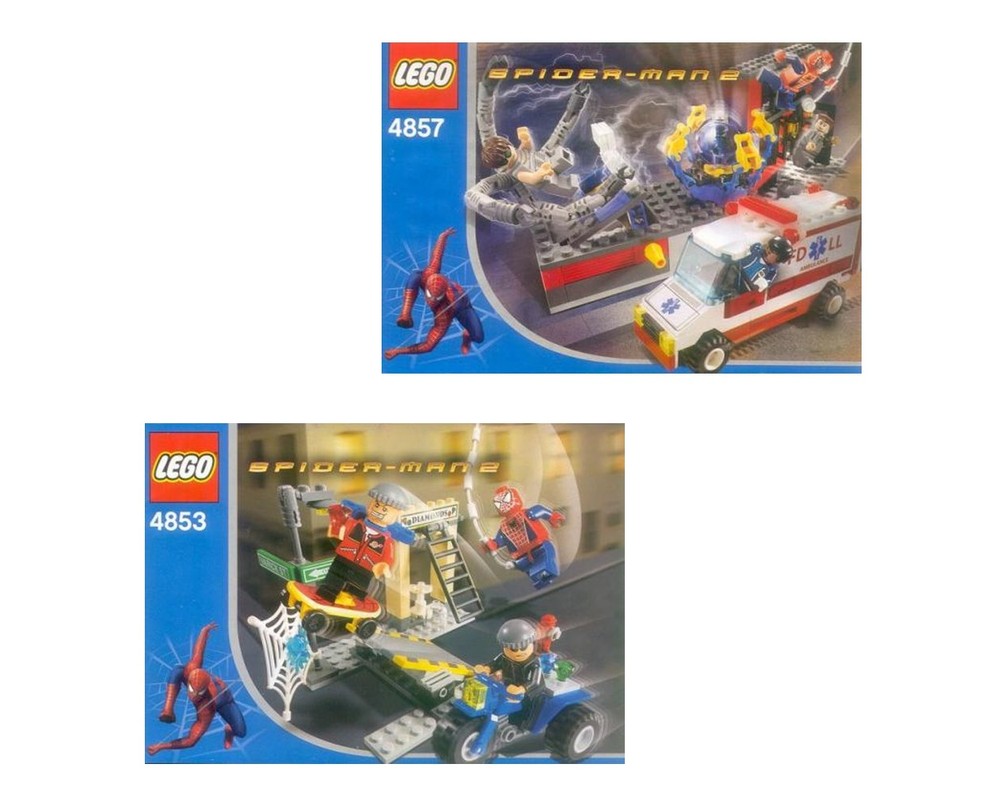 LEGO Set 65518-1 Spider-Man Co-Pack 1 (2004 Super Heroes Marvel ...