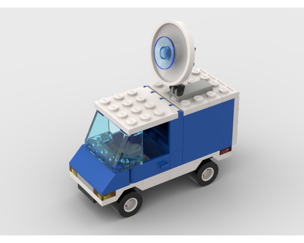LEGO Set 6553-1-s1 TV Van (1997 Town > Outback) | Rebrickable - Build ...