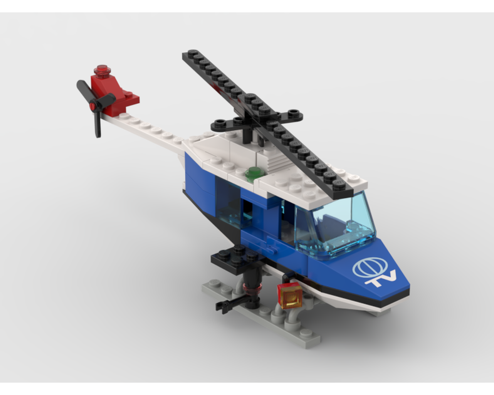 LEGO Set 6553-1-s3 TV Helicopter (1997 Town > Outback) | Rebrickable ...
