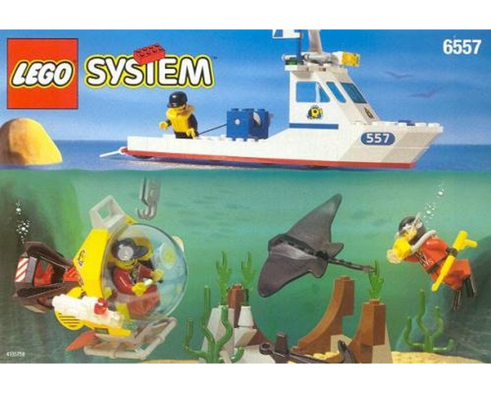 LEGO Set 6557-1 Treasure Hunters (1997 Town > Divers) | Rebrickable ...