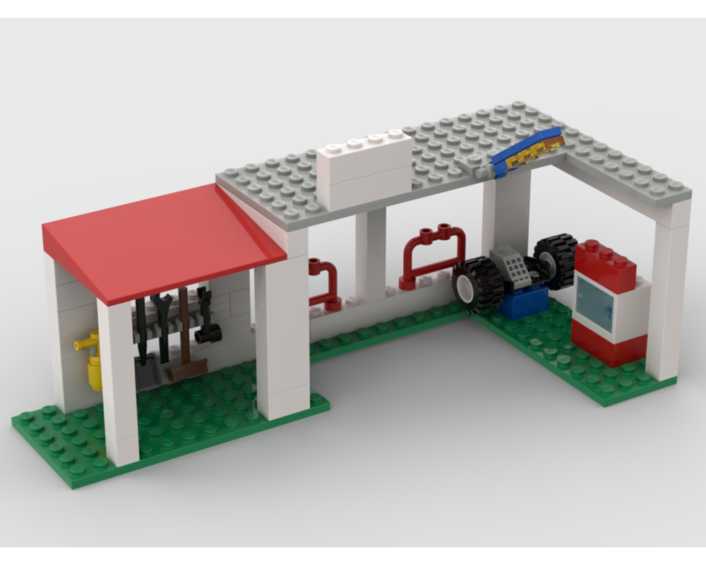 LEGO Set 6561-1-s3 Hotrod Garrage (1994 Town > Classic Town ...