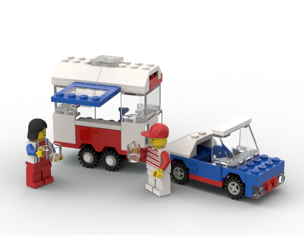 LEGO Set 6590-1-c5 Food truck (1988 Town > Classic Town) | Rebrickable ...
