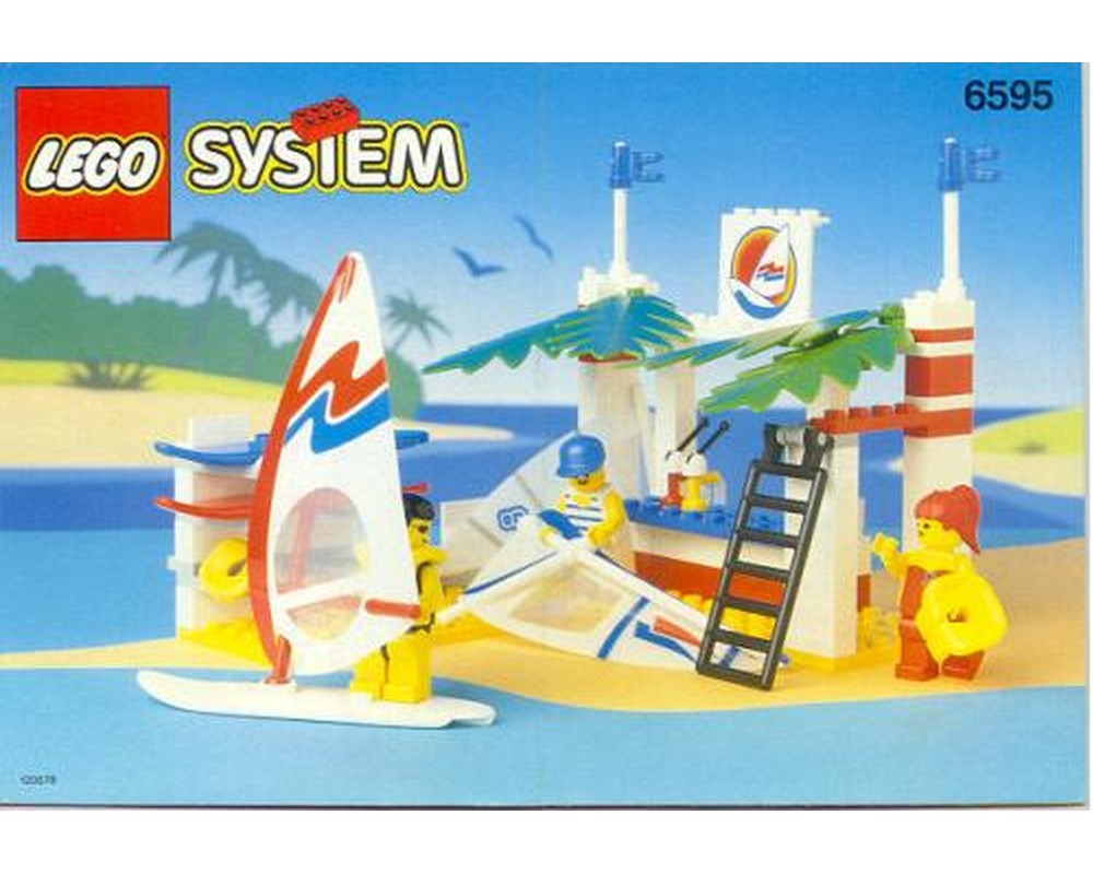 LEGO Set 6595-1 Surf Shack (1993 Town > Classic Town) | Rebrickable ...