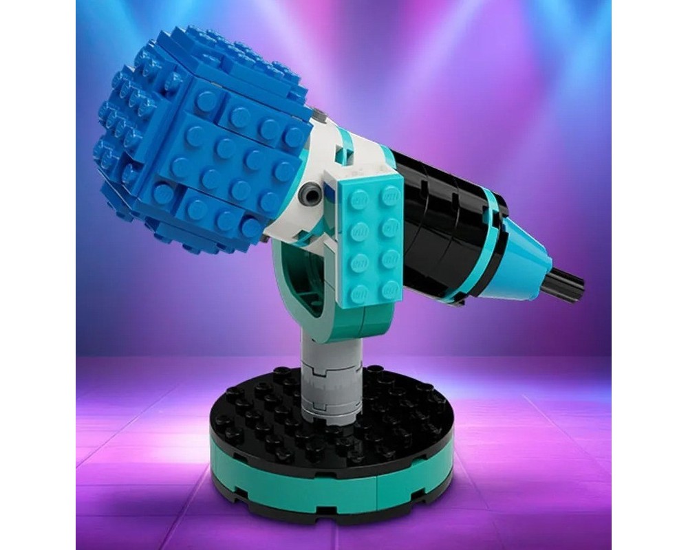 LEGO Set 6600034-1 Microphone (2025 Promotional) | Rebrickable - Build ...