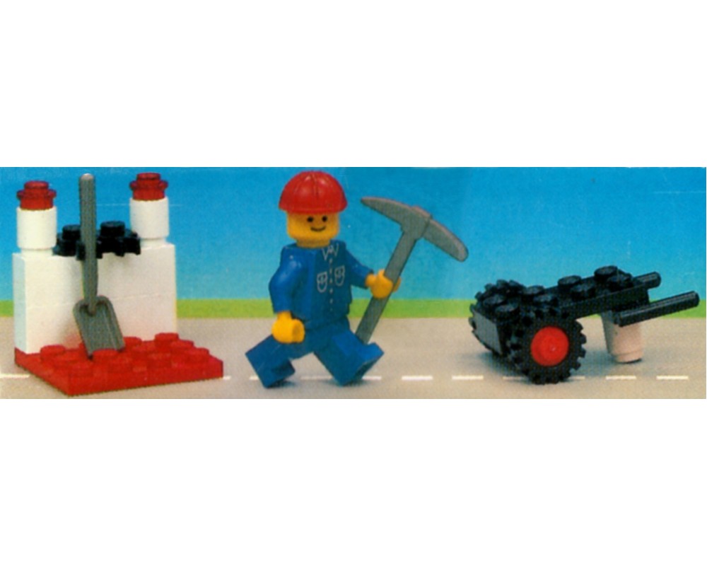 LEGO Set 6606-1-c2 Road repair (1983 Town > Classic Town) | Rebrickable ...