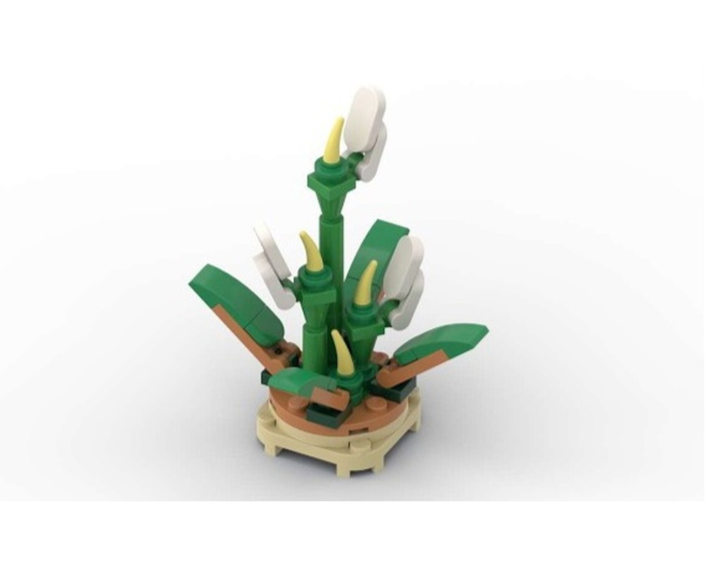 LEGO Set 6614217-1 Micro Peace Lily (2026 Botanicals) | Rebrickable ...