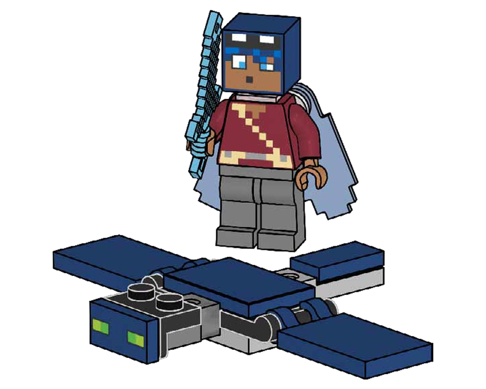 LEGO Set 662501-1 Hero and Phantom (2025 Minecraft) | Rebrickable ...