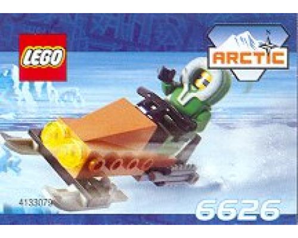 LEGO Set 6626-2 Snow Scooter (2000 Town > Arctic) | Rebrickable - Build ...