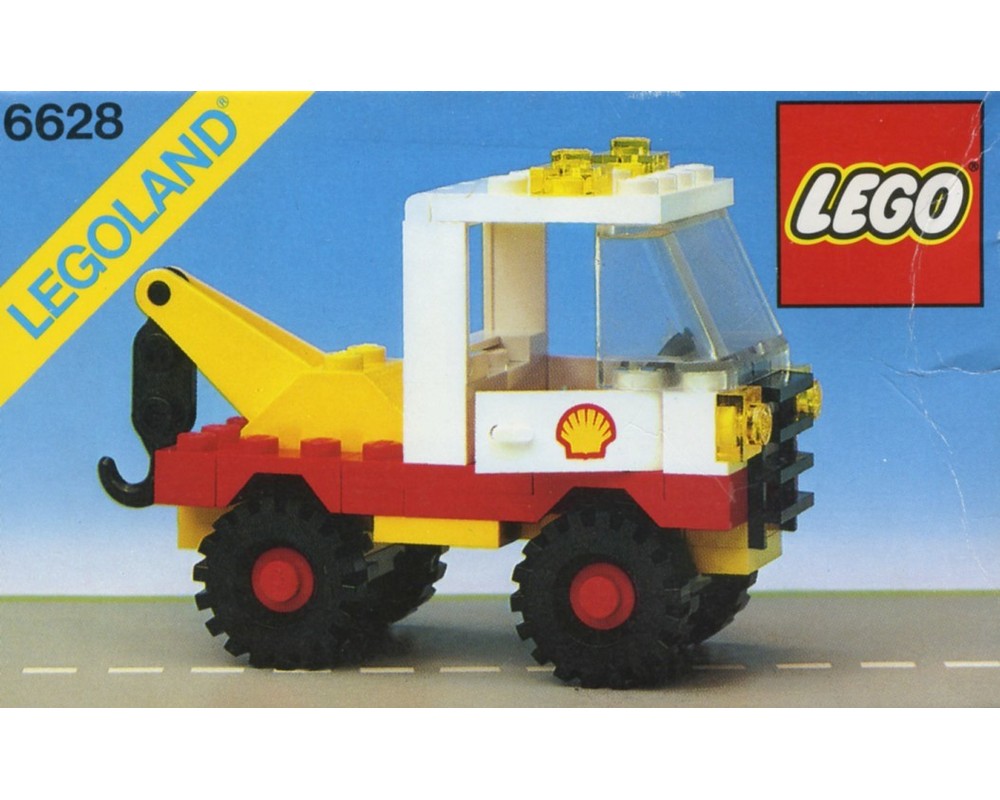 LEGO Set 6628-1 Shell Tow Truck (1981 Town > Classic Town ...