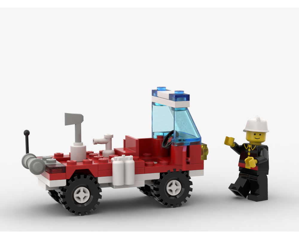 LEGO Set 6643-1-c3 Fire truck (1988 Town > Classic Town) | Rebrickable ...