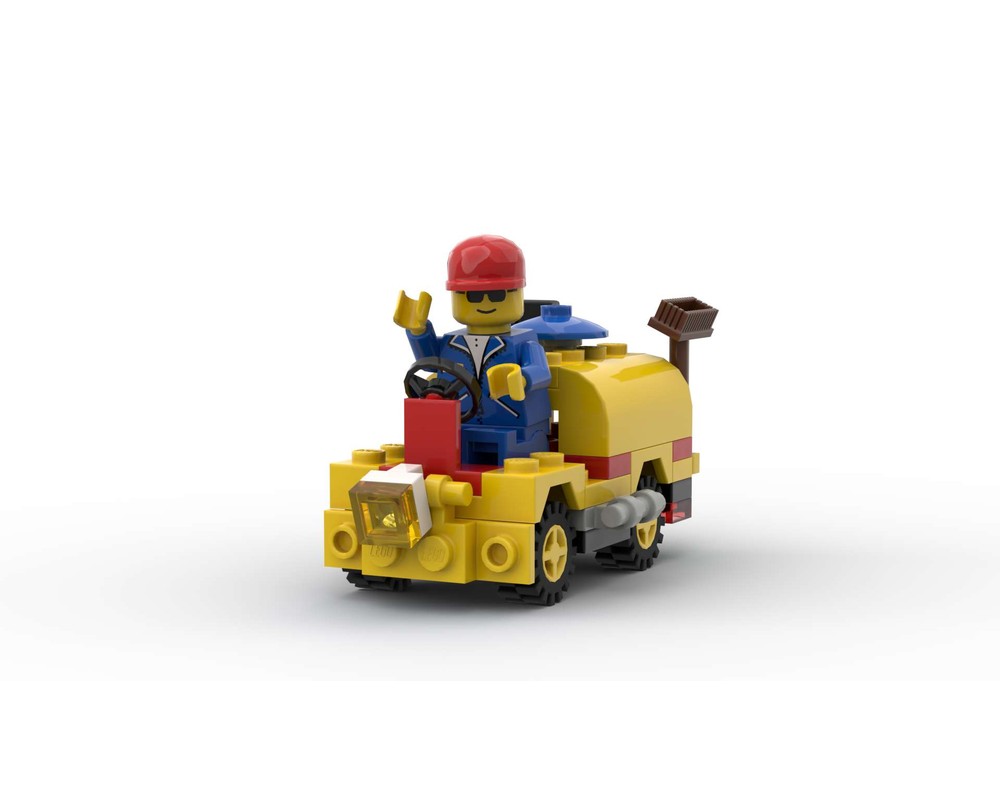 LEGO Set 6649-1-c2 Street Cleaner Truck (1995 Town > Classic Town ...