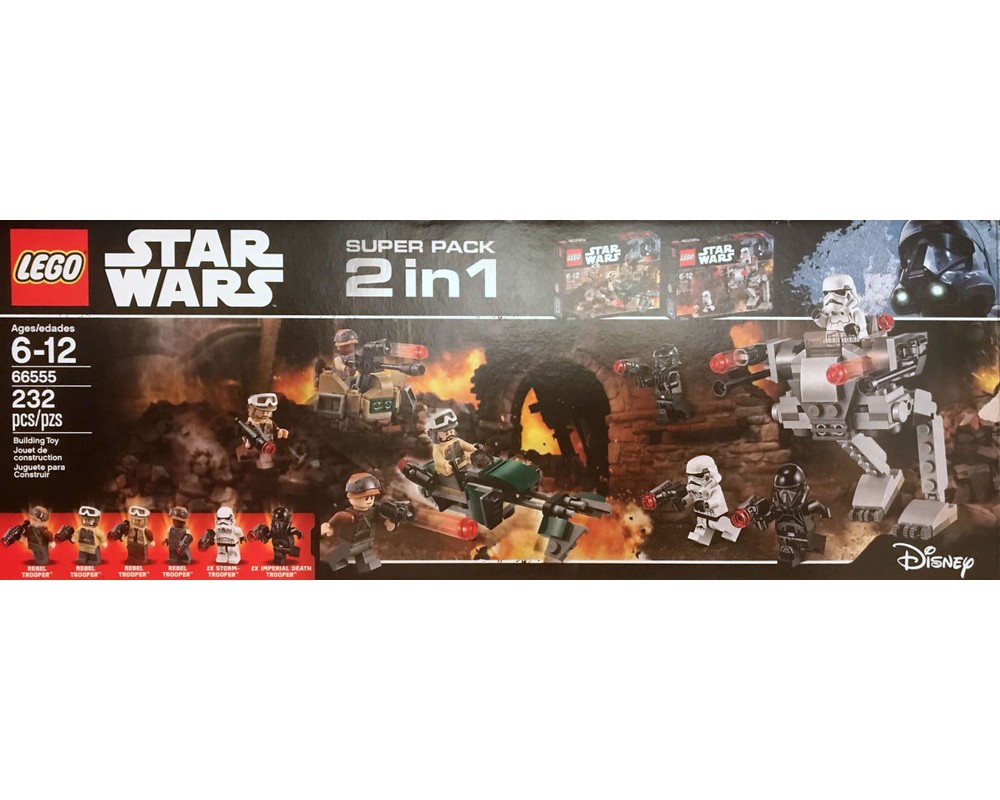 LEGO Set 66555-1 Rogue One Trooper Super Pack (2017 Star Wars ...