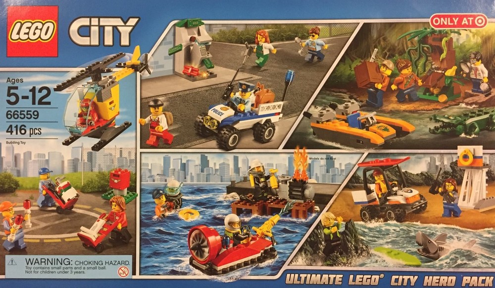 LEGO Set 66559-1 Ultimate LEGO City Hero Pack (2017 Town > City ...