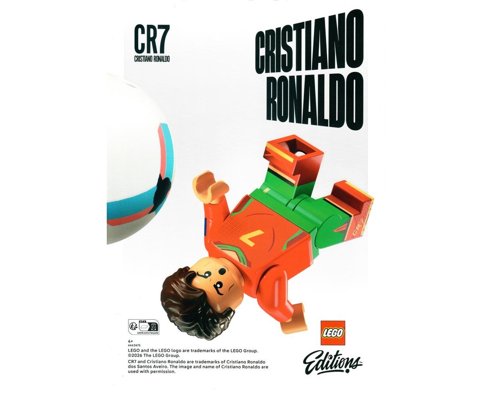 LEGO Set 6663675-1 Cristiano Ronaldo Poster (2026 Gear > Posters and ...