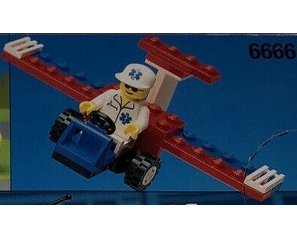 LEGO Set 6666-1-c2 Plane (1994 Town > Classic Town) | Rebrickable ...