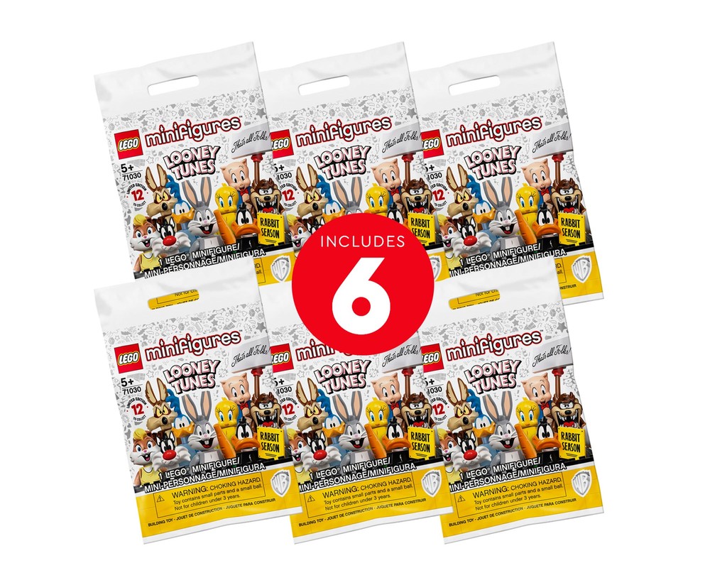 LEGO Set 66667-1 Looney Tunes - 6 Pack (2021 Collectible Minifigures ...