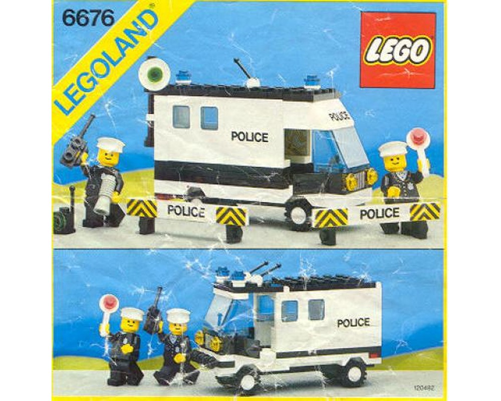 LEGO Set 6676-1 Mobile Command Unit (1986 Town > Classic Town > Police ...